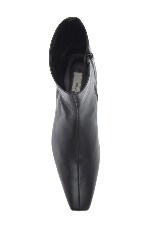 TOTEME Flat Side Zip Bootie