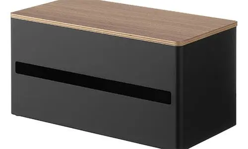 YAMAZAKI Paper Towel Dispenser - Walnut