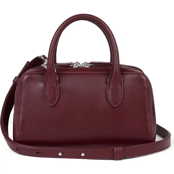 WE-AR4 The Ivy 22 Leather Satchel - Oxblood