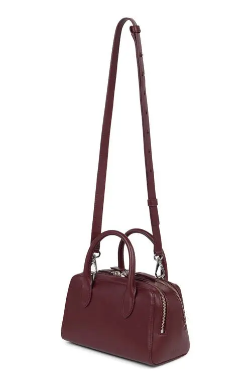 WE-AR4 The Ivy 22 Leather Satchel - Oxblood