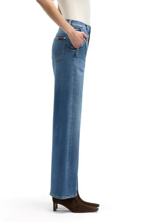 7 For All Mankind Stovepipe Straight-leg Jeans - Oceanstone