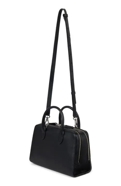 WE-AR4 The Ivy 26 Leather Satchel - Black