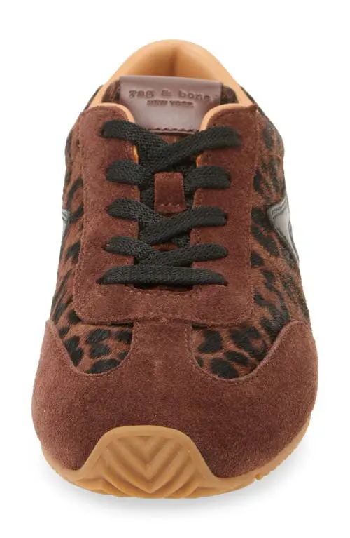 Rag & Bone Retro Runner Slim Ultra Sneakers - Leopard