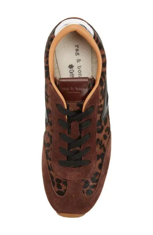 Rag & Bone Retro Runner Slim Ultra Sneakers - Leopard