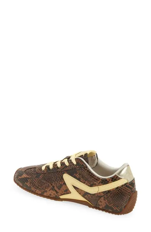 Rag & Bone Retro Runner Slim Ultra Sneakers - Mocha Snake