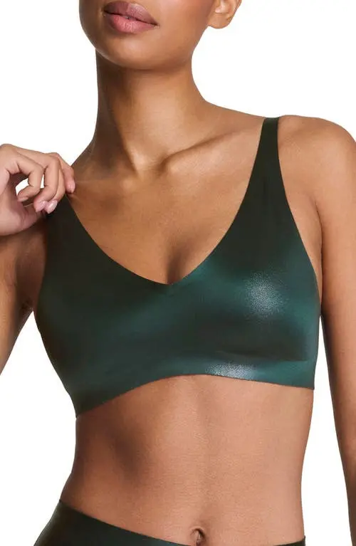 Spanx Spanxshape™ Luxeshine Bralette - Meridian Gunmetal Foil
