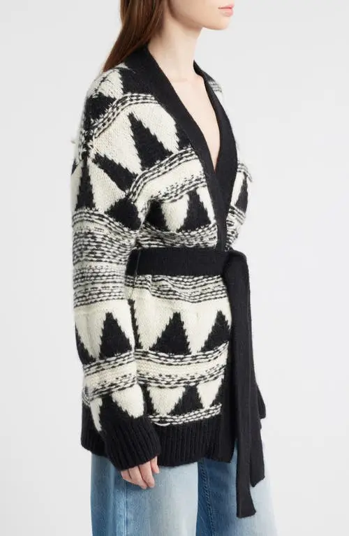 BOSS Fregolano Tie-front Longline Cardigan