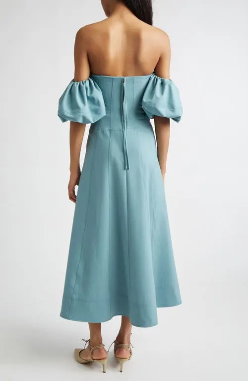 Ulla Johnson Nina Off-the-shoulder Dress