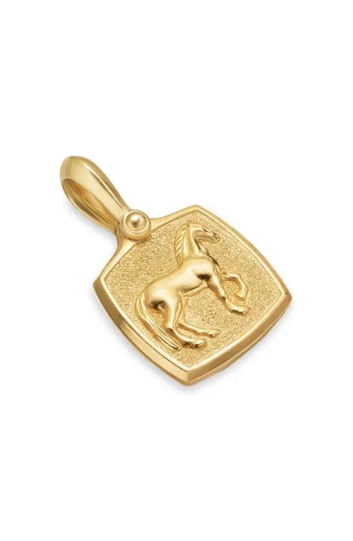 David Yurman Petrvs Horse Amulet - Gold