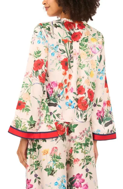 Vince Camuto Tie-front Flare-sleeve Shirt
