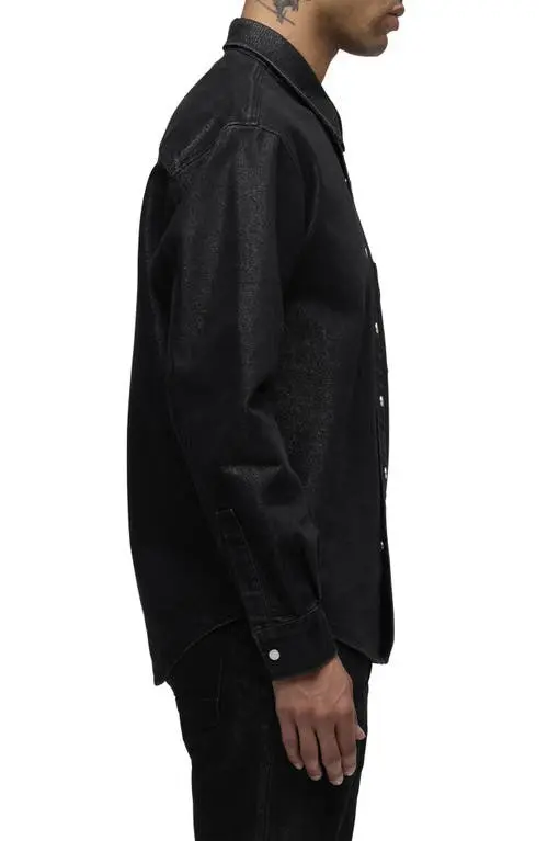 Hudson Jeans Snap-up Denim Overshirt