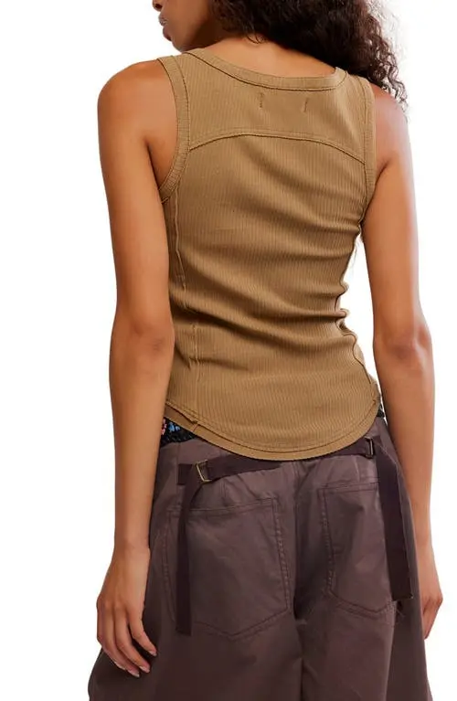 Free People Jamie Buckle Tank - Beehive