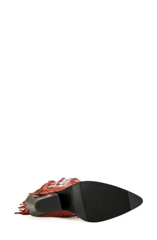 AZALEA WANG Pelagius Fringe Western Boot