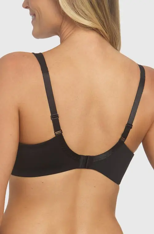 DOMINIQUE INTIMATES Mallory Smoothing Underwire Minimizer Bra - Black
