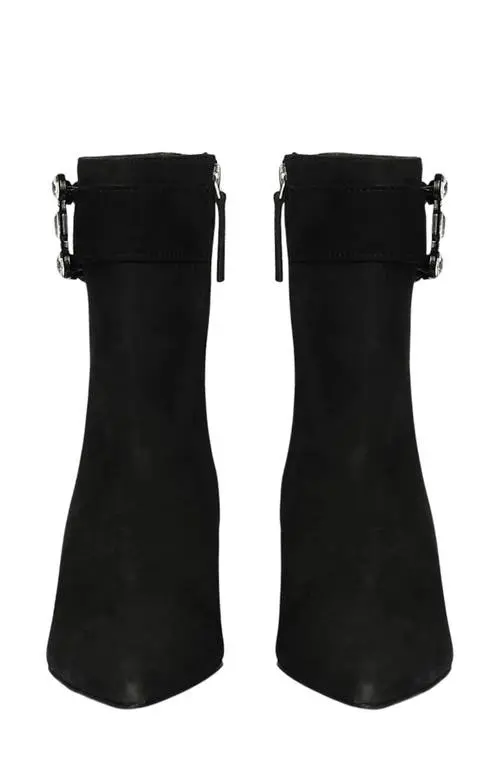 SAINT G Eishi Pointed Toe Bootie - Black