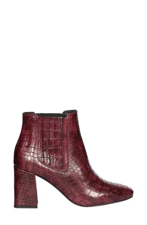 SAINT G Edwina Chelsea Boot - Burgundy