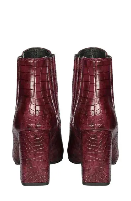 SAINT G Edwina Chelsea Boot - Burgundy