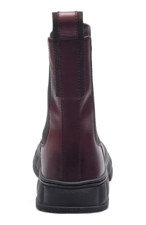 A. VEER Stratus Chelsea Boot - Bordeaux Leather
