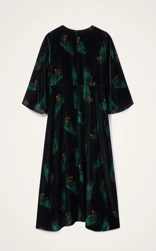 La DoubleJ Sorella Silk Velvet Dress