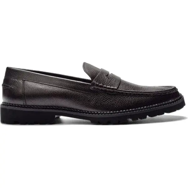 A. VEER Jasper Penny Loafers - Brown Leather