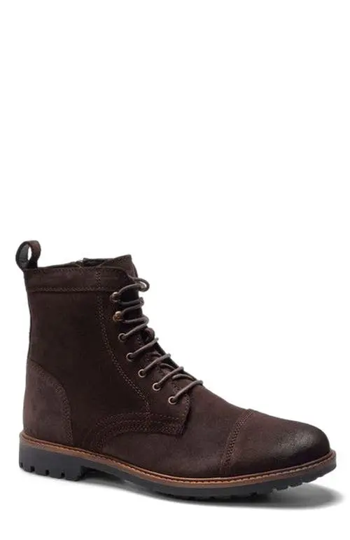 A. VEER Wilder Lace-up Boots - Brown Suede