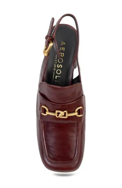 Aerosoles Sorin Slingback Bit Loafer Pump
