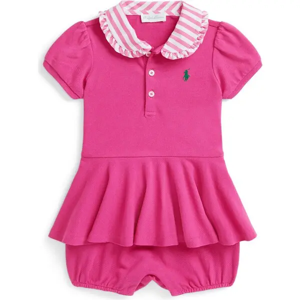 Ralph Lauren Stretch Cotton Shortall - College Pink