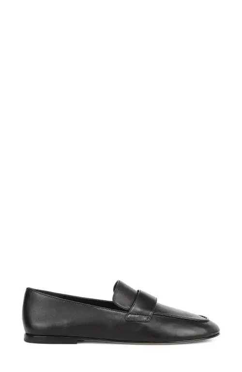 Vince Tommi Leather Loafer - Black
