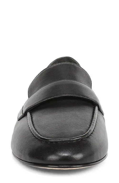 Vince Tommi Leather Loafer - Black