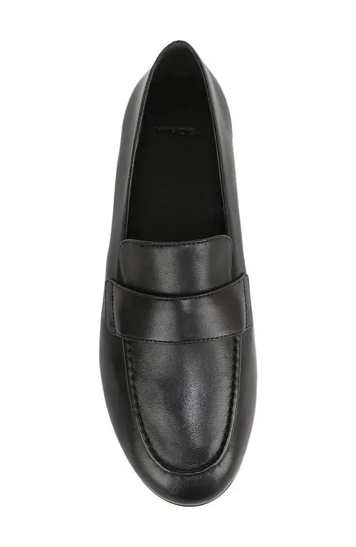 Vince Tommi Leather Loafer - Black