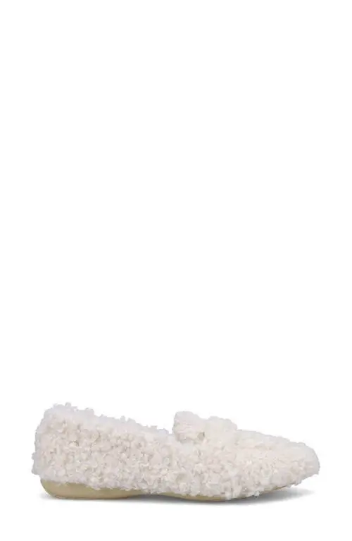 Ron White Teddy Wool Slippers - Ivory