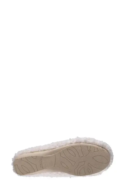 Ron White Teddy Wool Slippers - Ivory