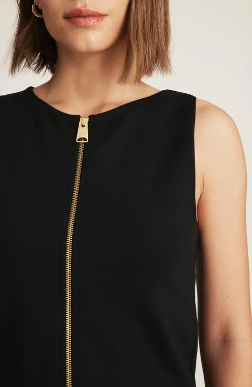 MAVI Front Zip Sleeveless Crop Top