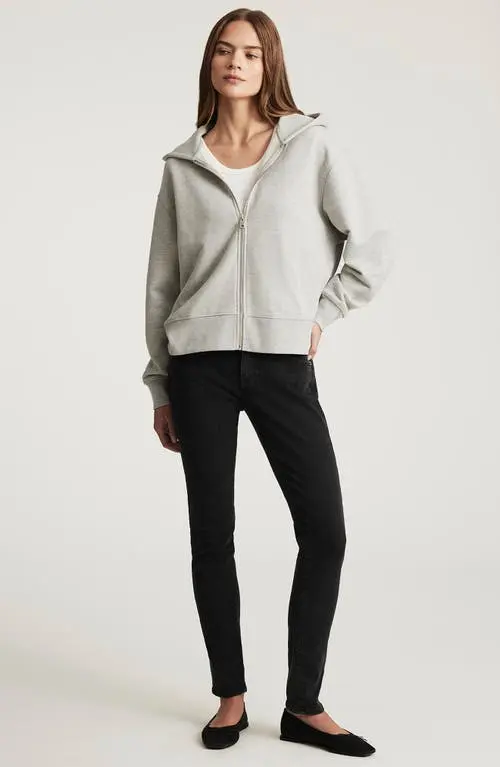 MAVI Oversized Zip-up Cotton-blend Hoodie