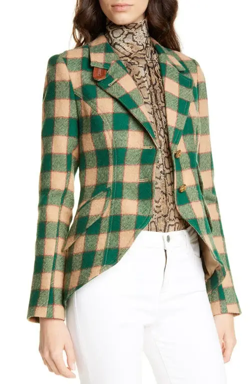 Smythe Plaid Wool Hunting Jacket
