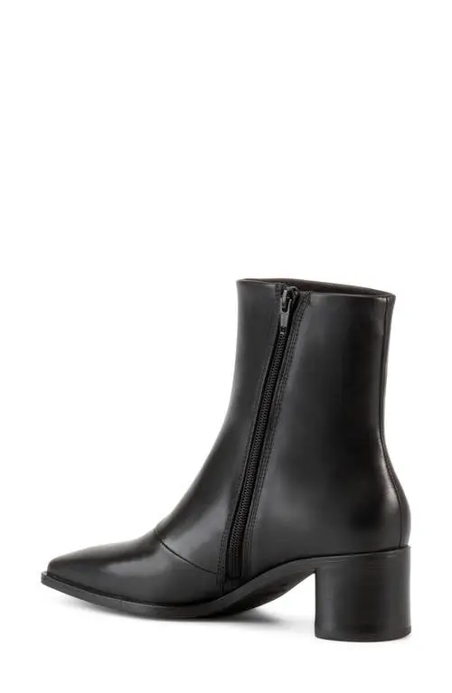 VAGABOND SHOEMAKERS Fay Leather Ankle Bootie - Black