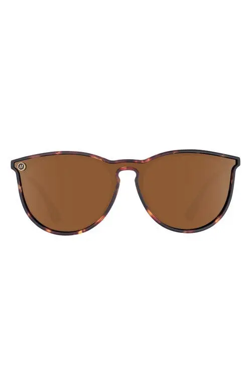 BLENDERS EYEWEAR North Park Polarized Round Sunglasses - Brandy Night