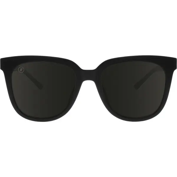 BLENDERS EYEWEAR 53mm Grove Polarized Square Sunglasses - Midnight Drama
