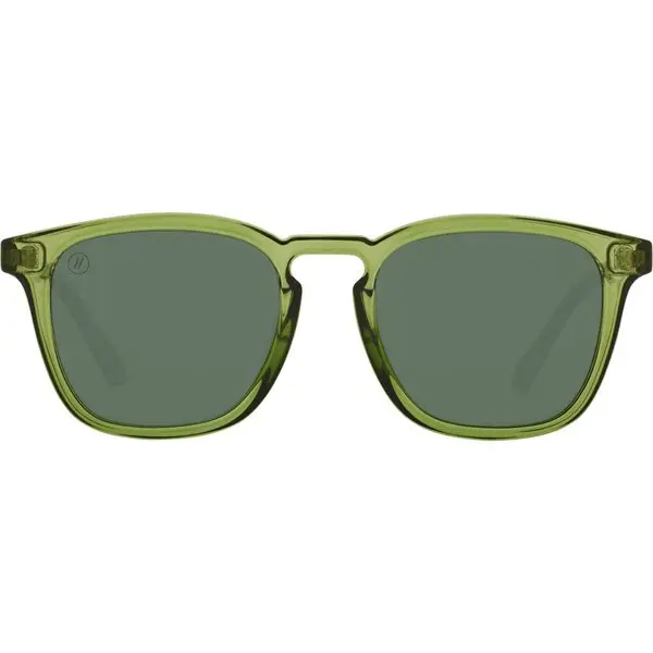 BLENDERS EYEWEAR Polarized Rectangular Sunglasses - Pine