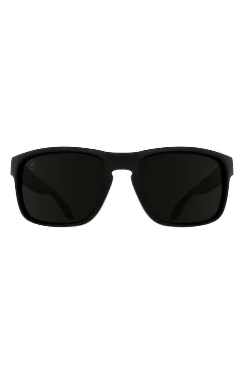 BLENDERS EYEWEAR 55mm Polarized Square Sunglasses - Black Tundra