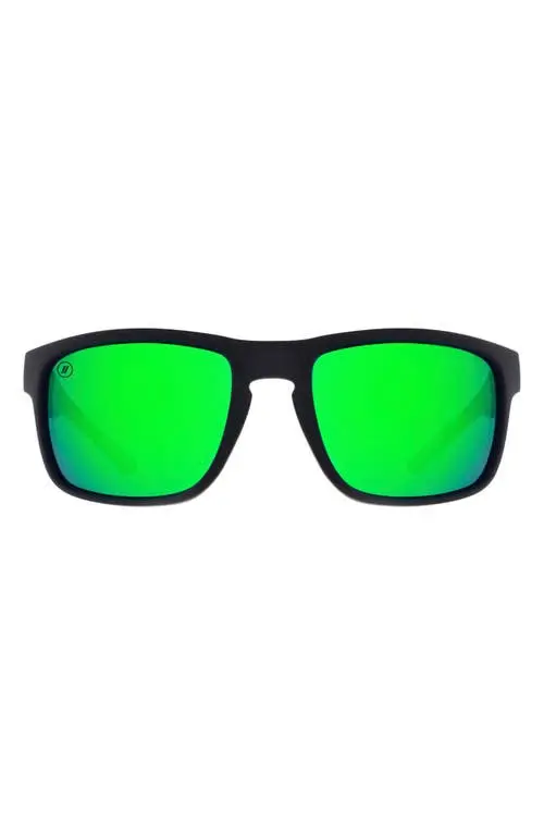 BLENDERS EYEWEAR 55mm Polarized Square Sunglasses - Celtic Light