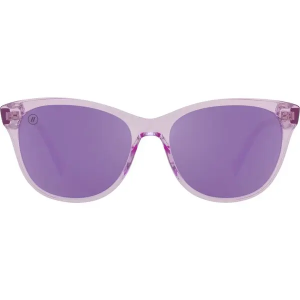 BLENDERS EYEWEAR 54mm Polarized Cat-eye Sunglasses - Lilac Lush