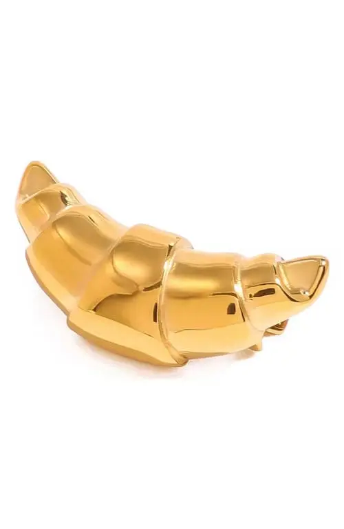 MACRAE & CO. Croissant Pin - Gold