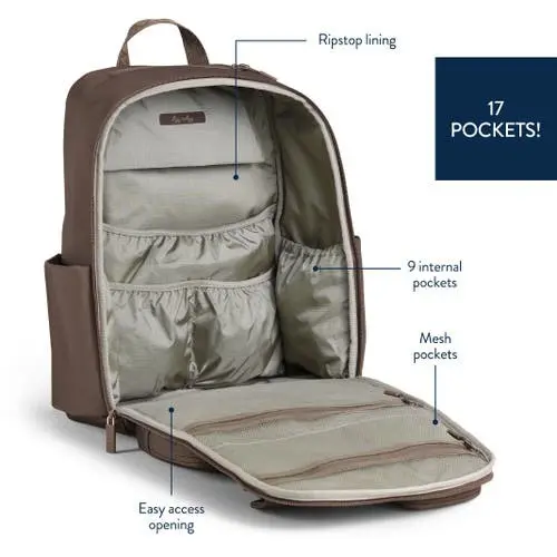 ITZY RITZY Belong Utility Backpack - Mocha