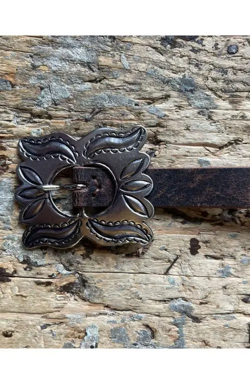 FORTELA Butterfly Leather Belt