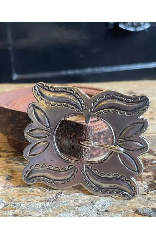 FORTELA Butterfly Leather Belt
