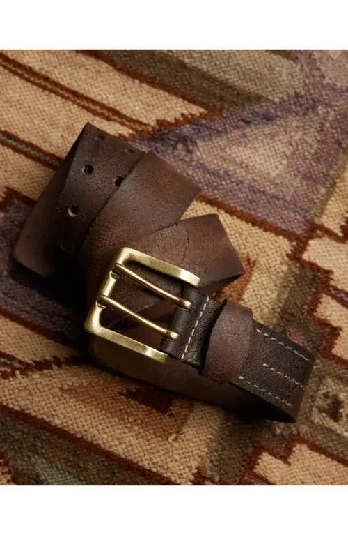 FORTELA Tasha Leather Belt - Brown