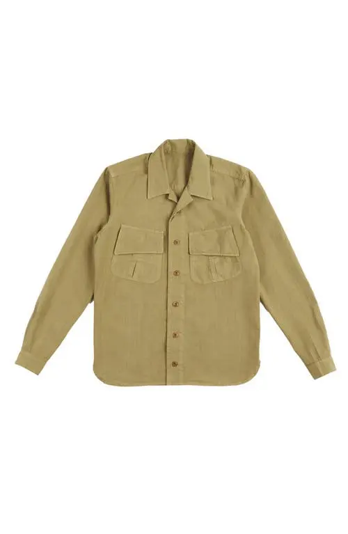 FORTELA Meckongt Cotton Overshirt - Cider