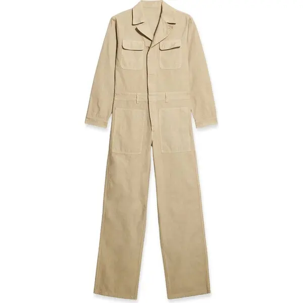 FORTELA Vania Cotton Jumpsuit - Natural