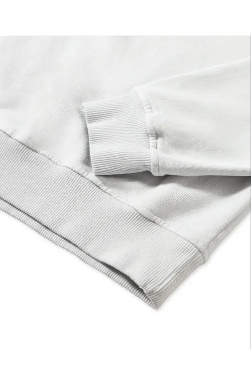FORTELA Yale Brushed Jersey Quarter Zip Sweatshirt
